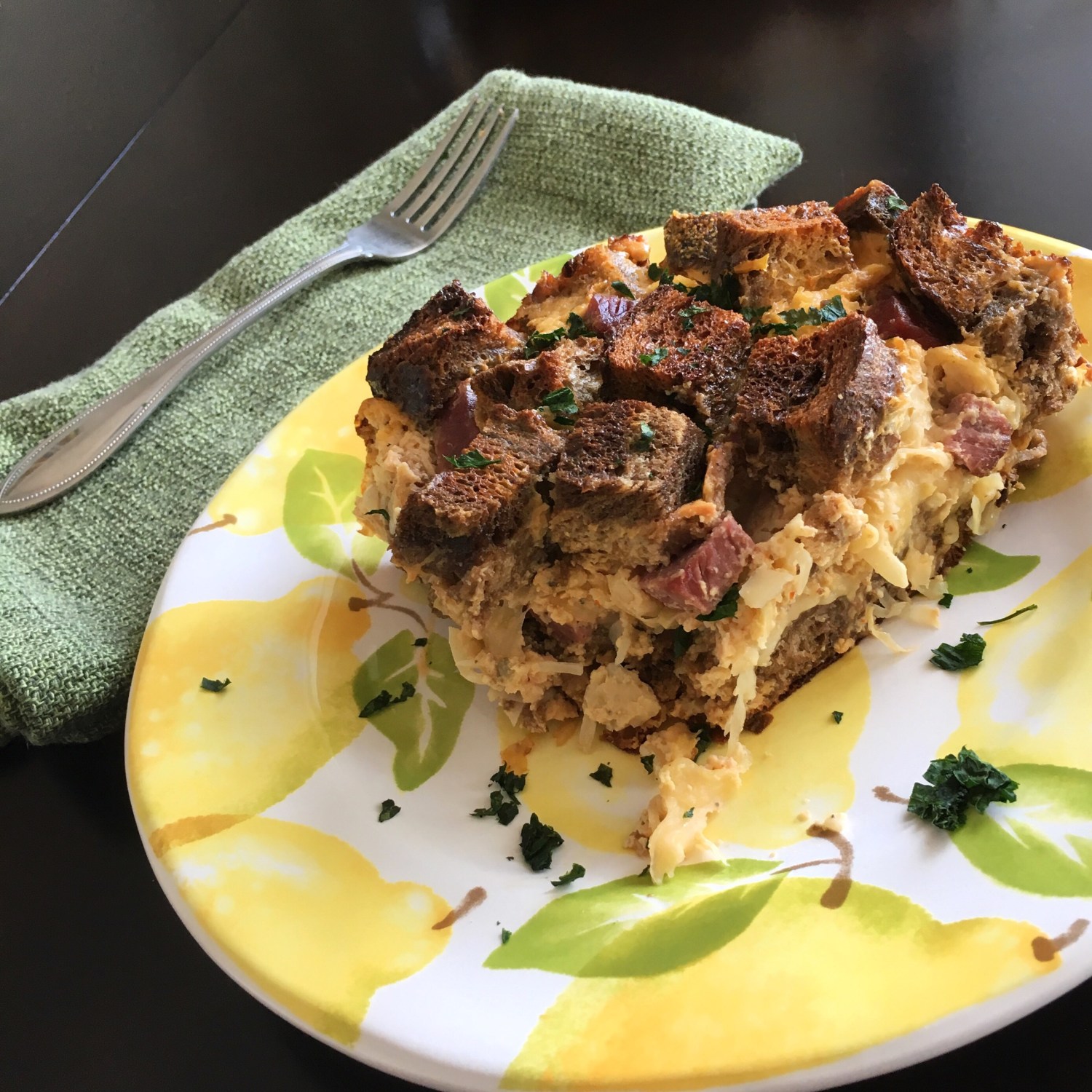 Reuben Strata – cook blog nosh